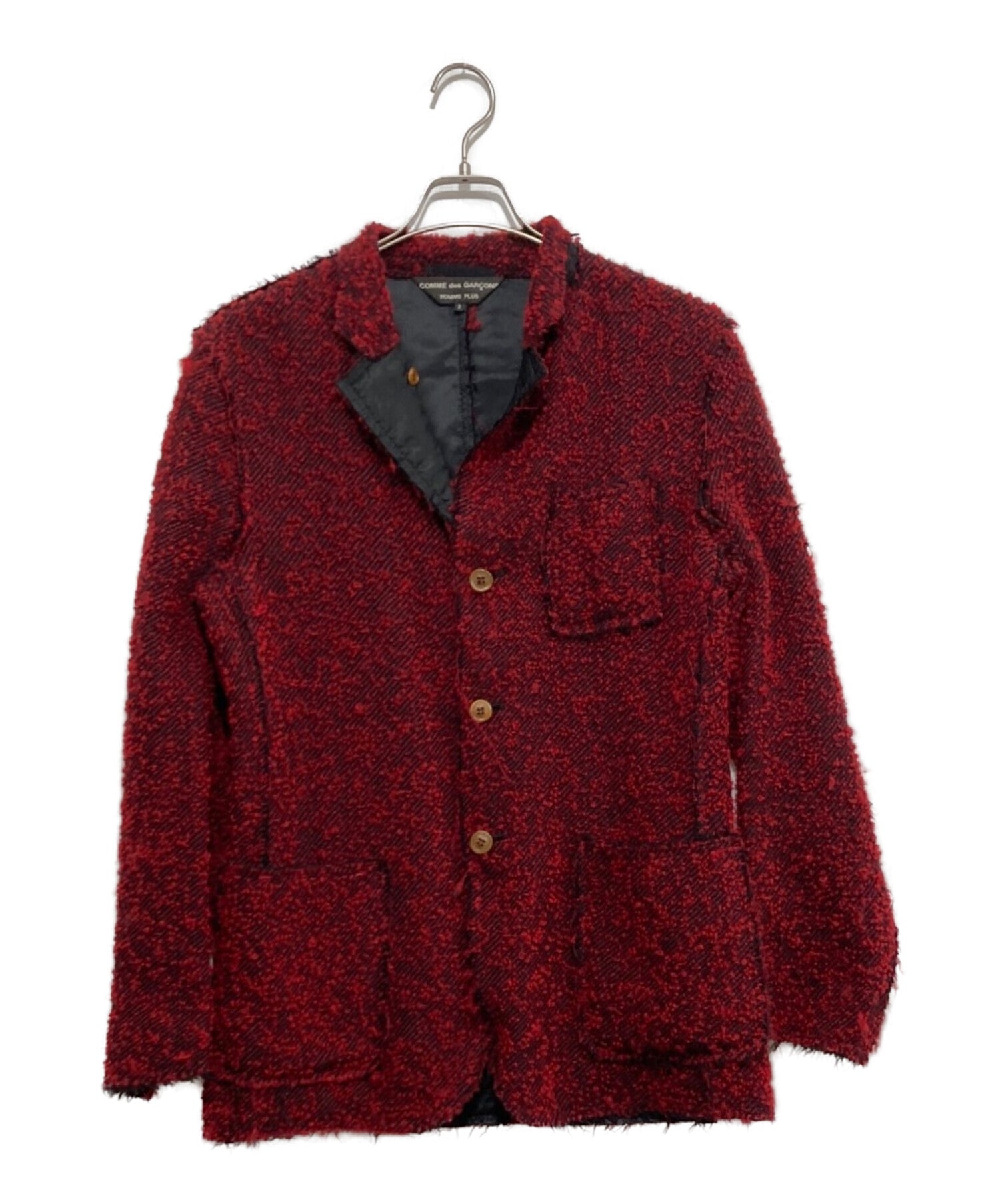 [Pre-owned] COMME des GARCONS HOMME PLUS tweed jacket PG-J042 – Archive Factory