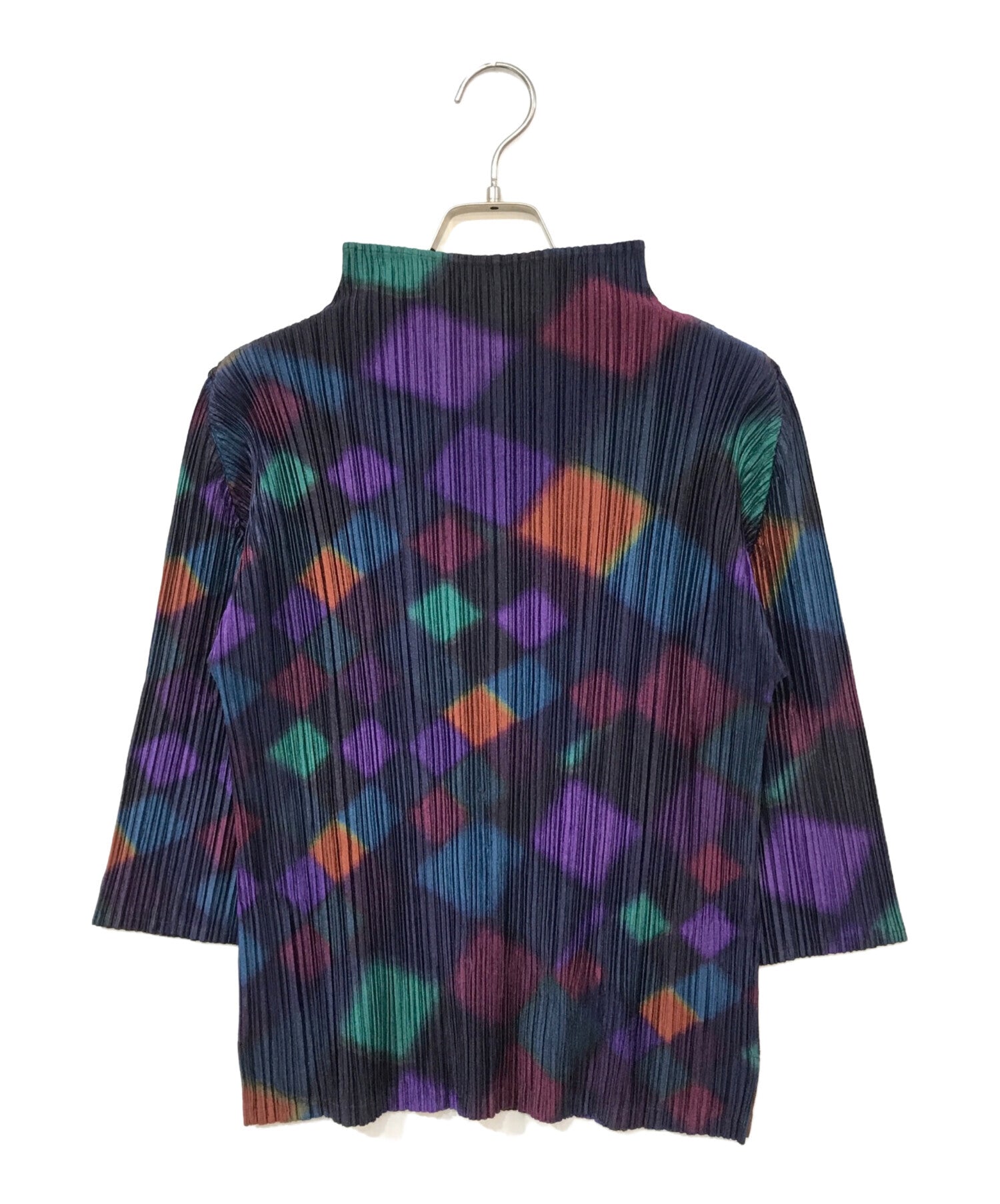 [Pre-owned] PLEATS PLEASE Diamond-patterned H/N pleated cut and sewn P ...