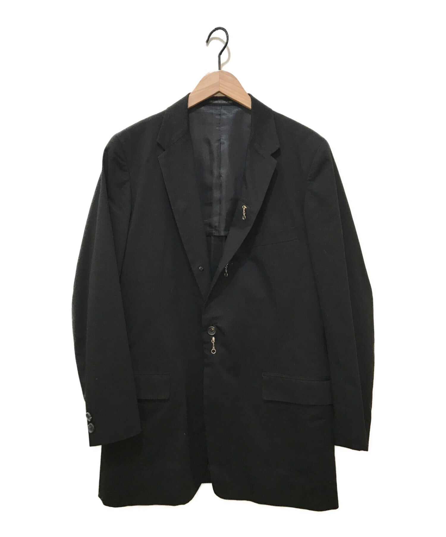 [Pre-owned] YohjiYamamoto POUR HOMME 01SS Zipper hole 3B Jacket HX-Y57 ...